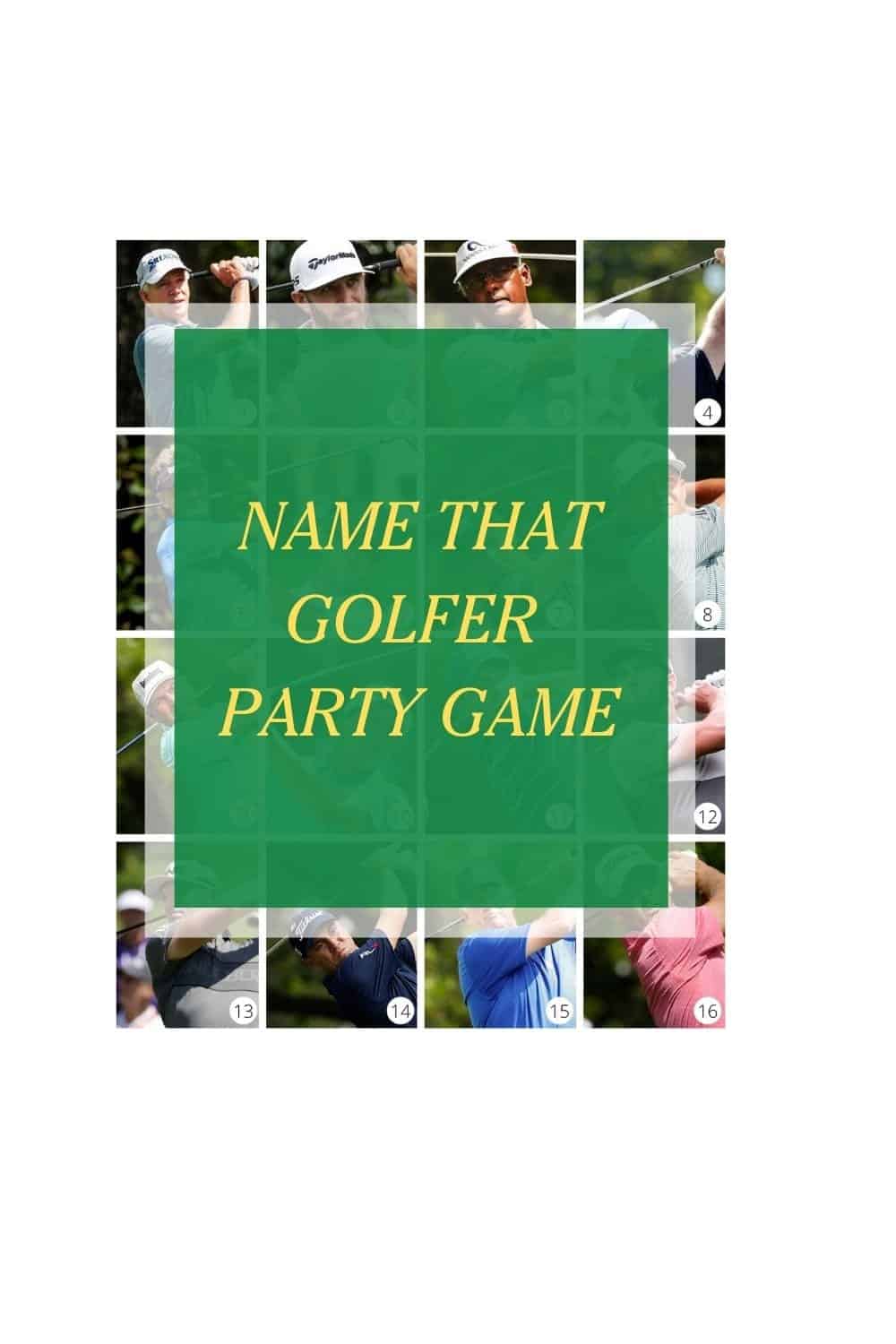 Golf Party Printable Decorations and Games - Intentional Hospitality