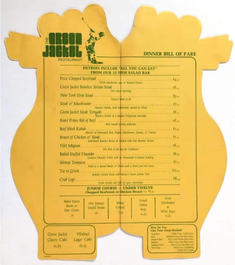 Green Jacket Salad Recipe from Augusta’s Famous Restaurant