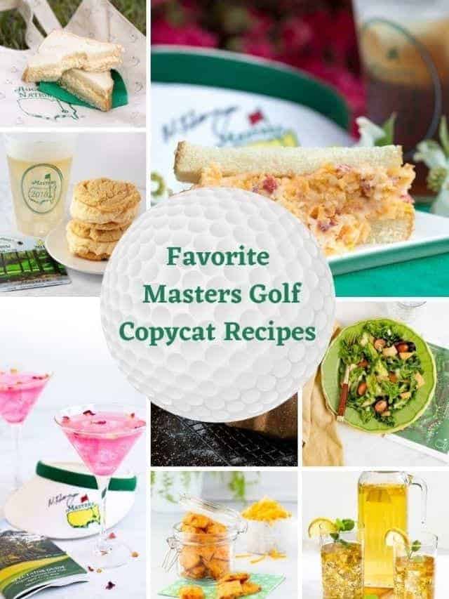7 Famous MASTERS Golf Tournament Recipes You Must Try - Intentional ...