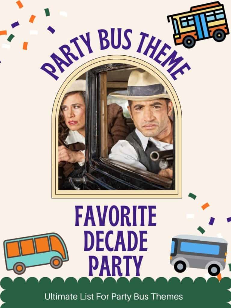 Ultimate List For Party Bus Themes - Intentional Hospitality