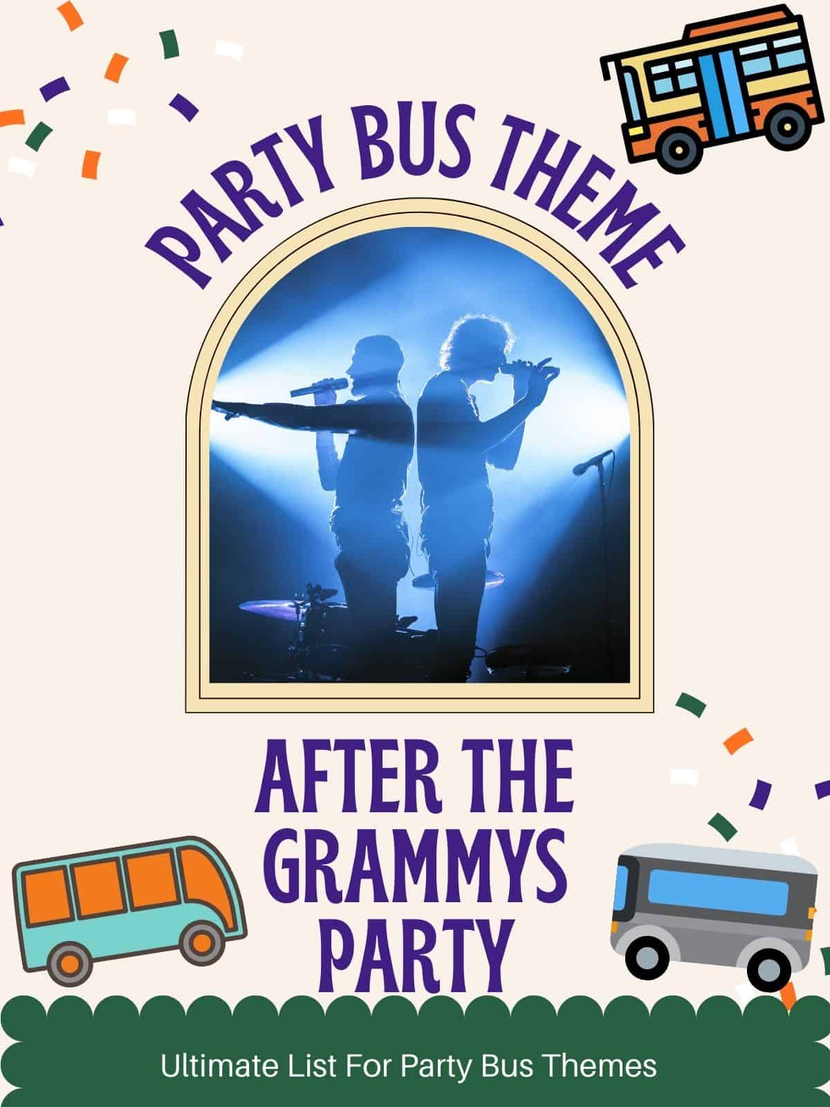 Ultimate List For Party Bus Themes - Intentional Hospitality