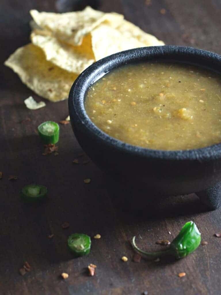 Green Salsa Recipe Without Tomatillos - Intentional Hospitality