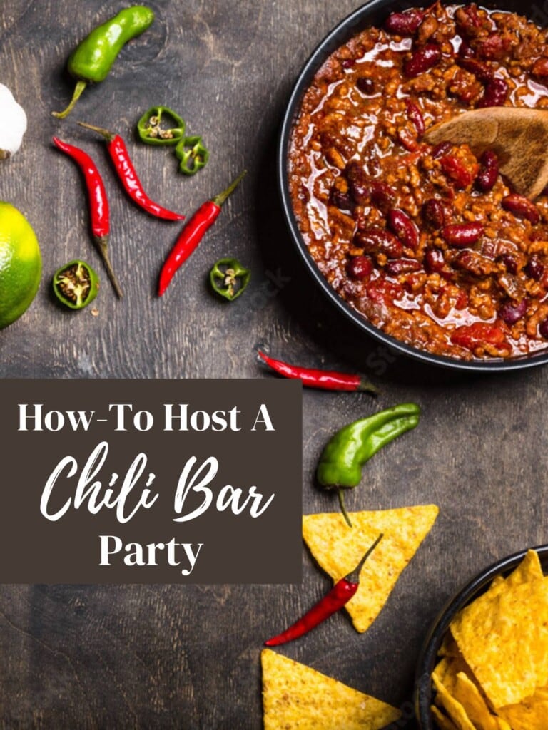Chili Dinner Ideas: Easy Party Food Bar Inspiration - Intentional ...