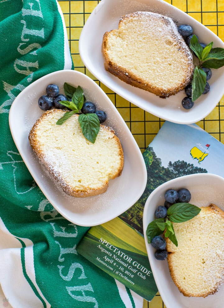 Augusta National Sour Cream Pound Cake Recipe