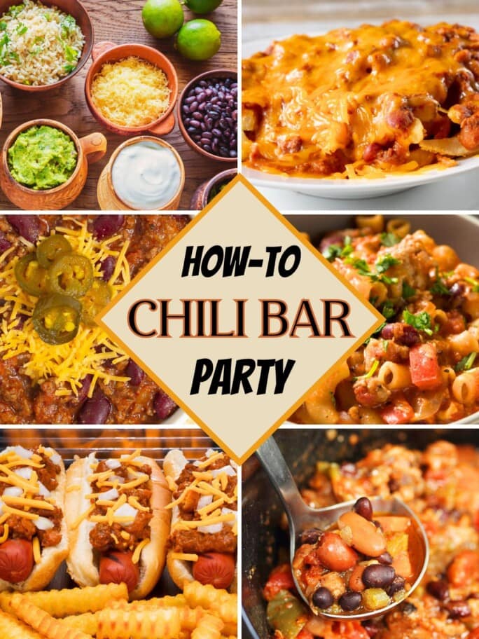 How To Serve A Chili Bar: Recipes and Party Ideas