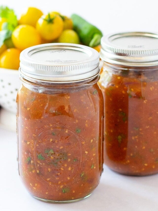 Green Salsa Recipe Without Tomatillos - Intentional Hospitality