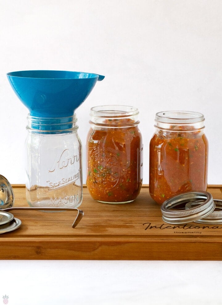 Easy Step-by-Step Canning Cherry Tomato Salsa Recipe - Intentional ...
