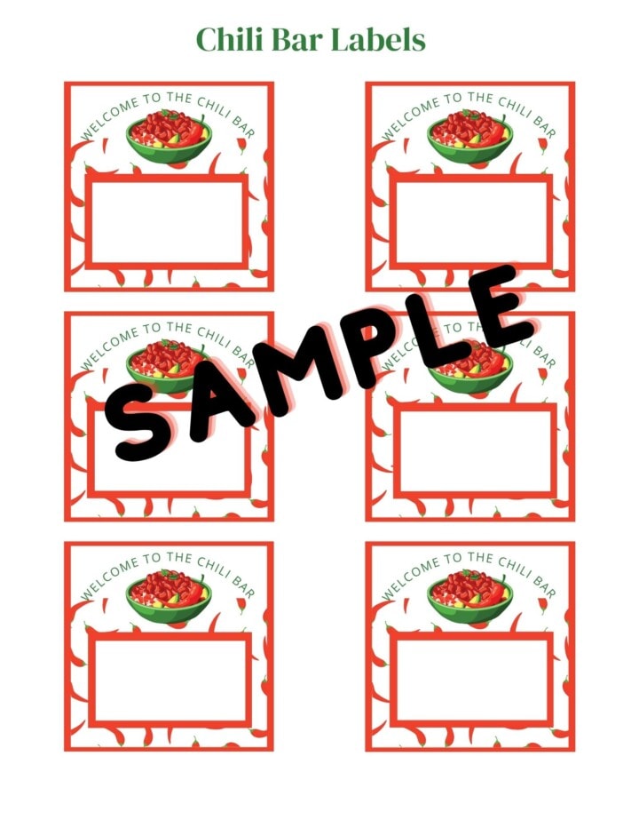 How To Throw A Chili Bar Party - Intentional Hospitality