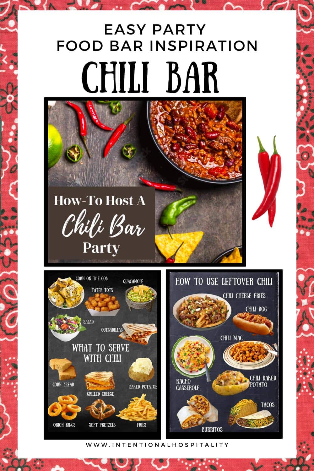 How To Serve A Chili Bar: Recipes and Party Ideas