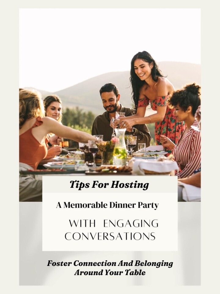 Tips For Hosting A Dinner Party: What Are Good Conversation Starters?