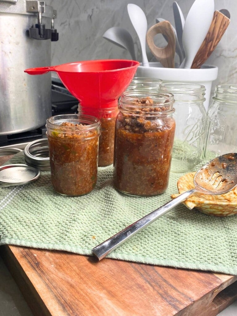Canning Sloppy Joe (Classic Original Recipe) - Intentional Hospitality