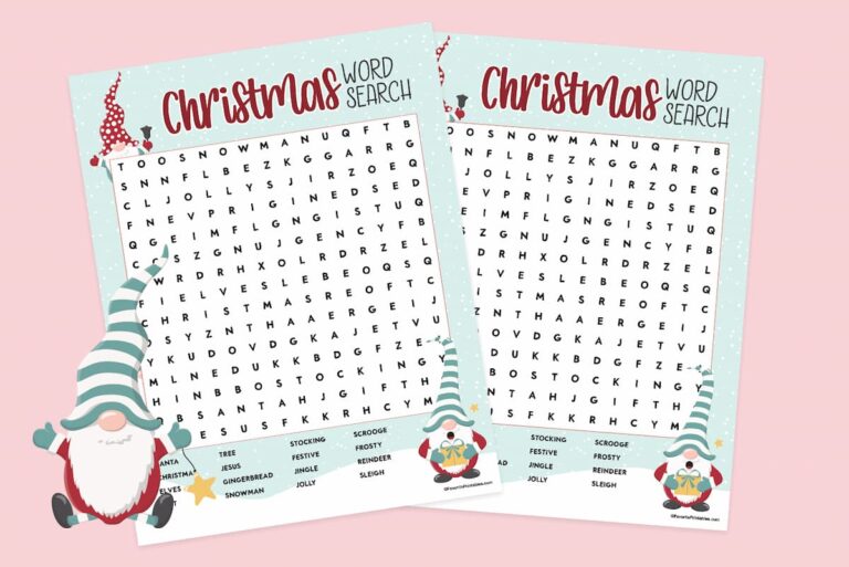 50+ Free Printable Christmas Games You Can Download and Play Today ...