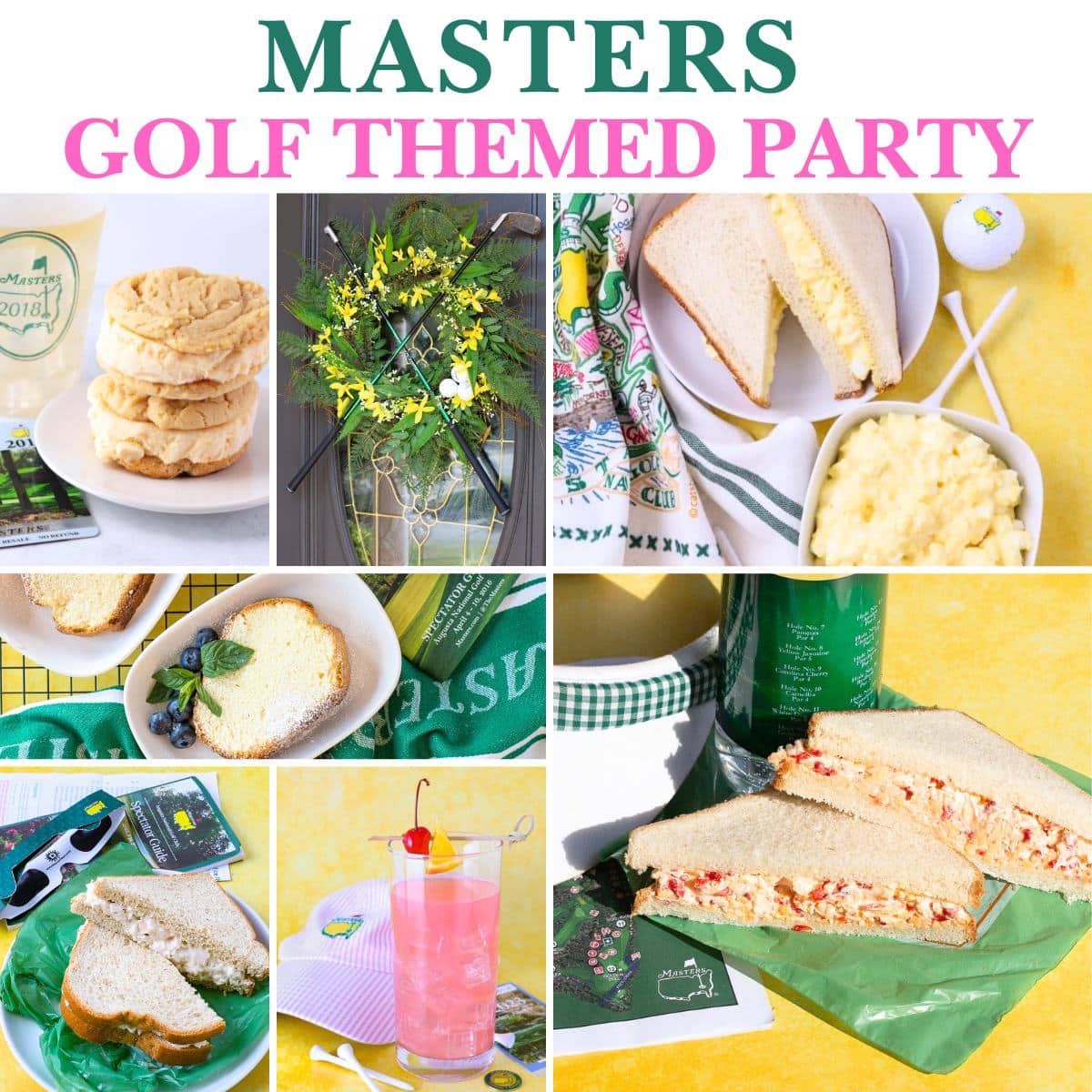 Masters Golf Themed Party - Intentional Hospitality