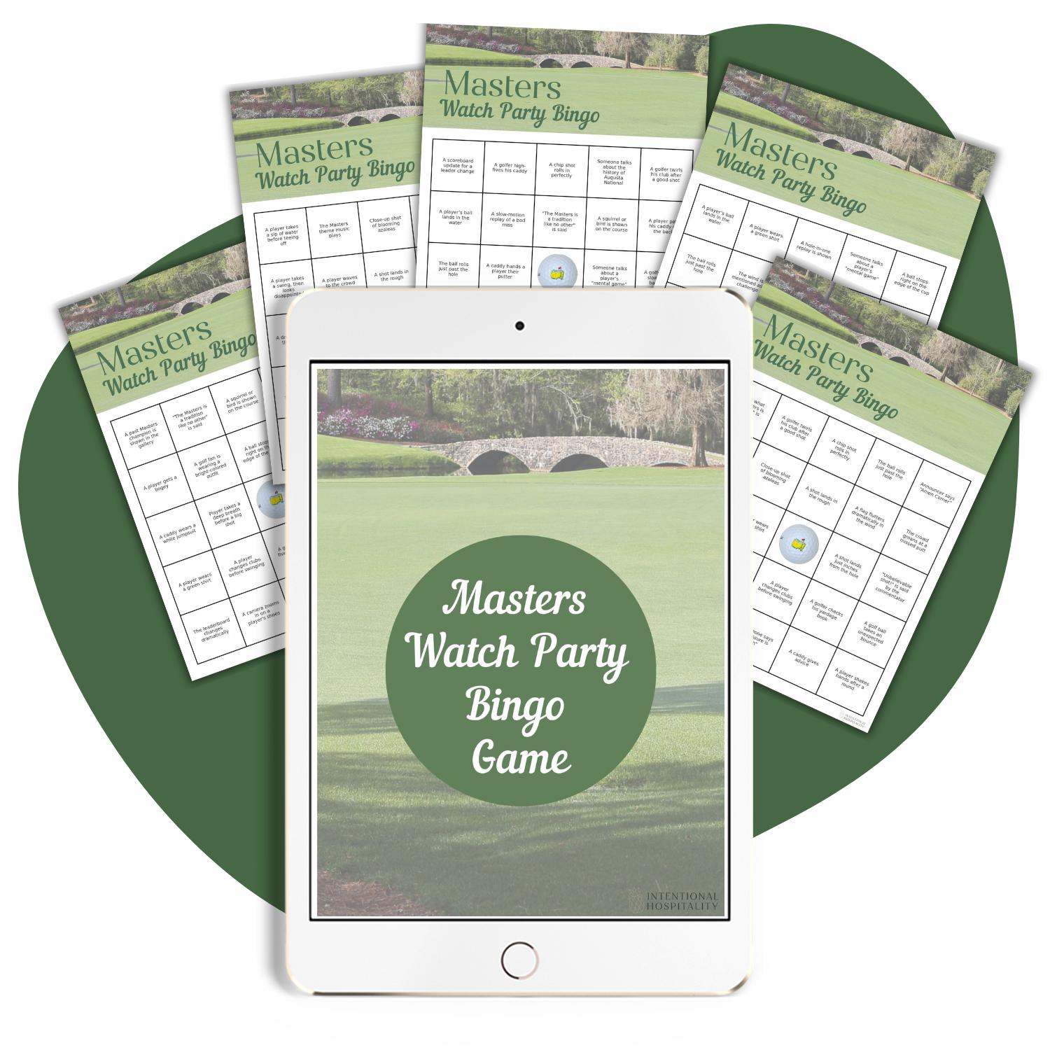 Masters Party Ideas: Food, Decor and Games for a Watch Party