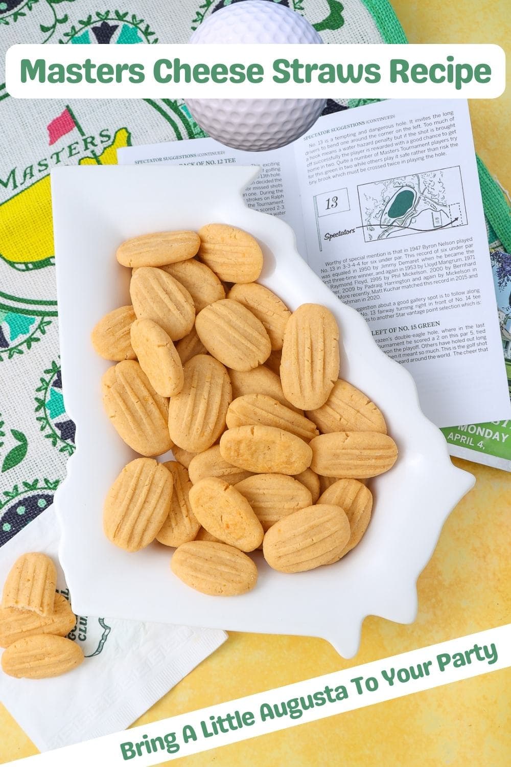 Ultimate Masters Party Food Menu - Intentional Hospitality