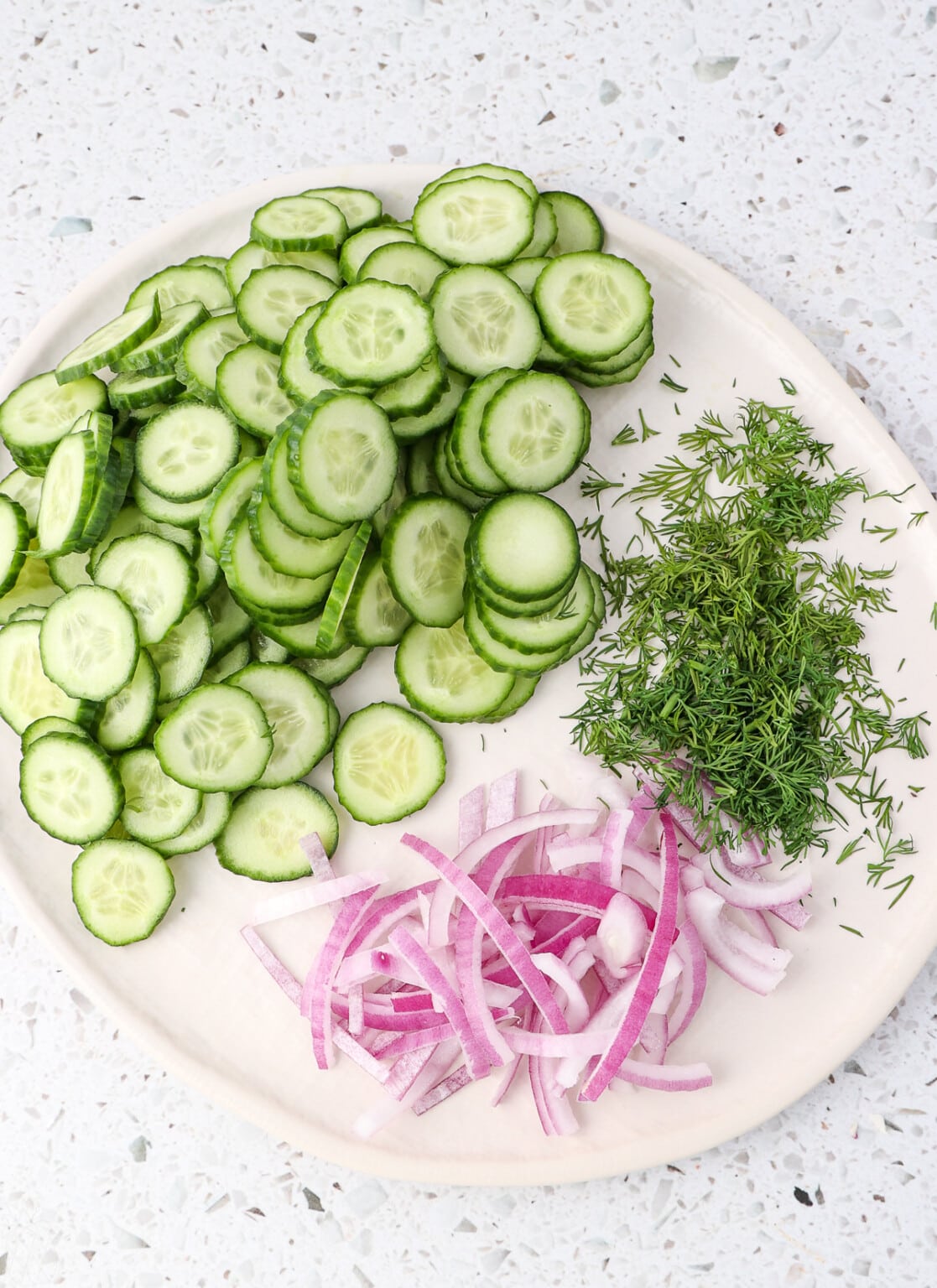 Crisp Cucumber Salad Recipe With Zesty Honey Dressing