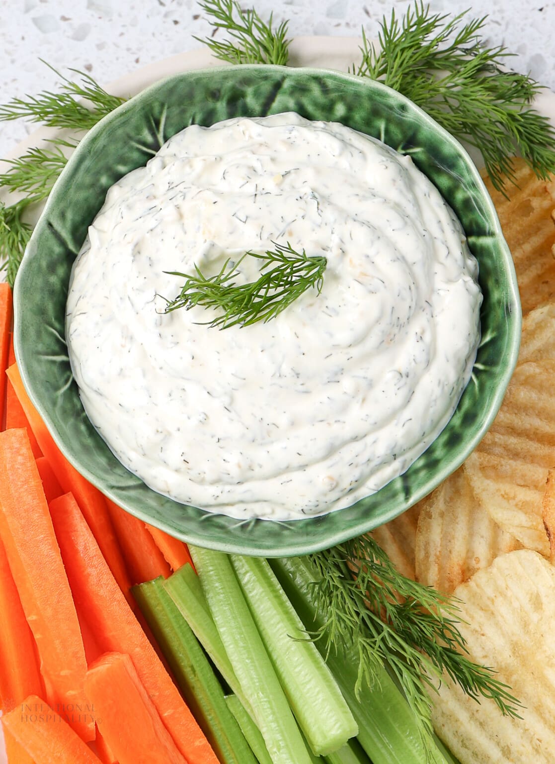 Creamy 2-Minute Yogurt Dill Dip Recipe