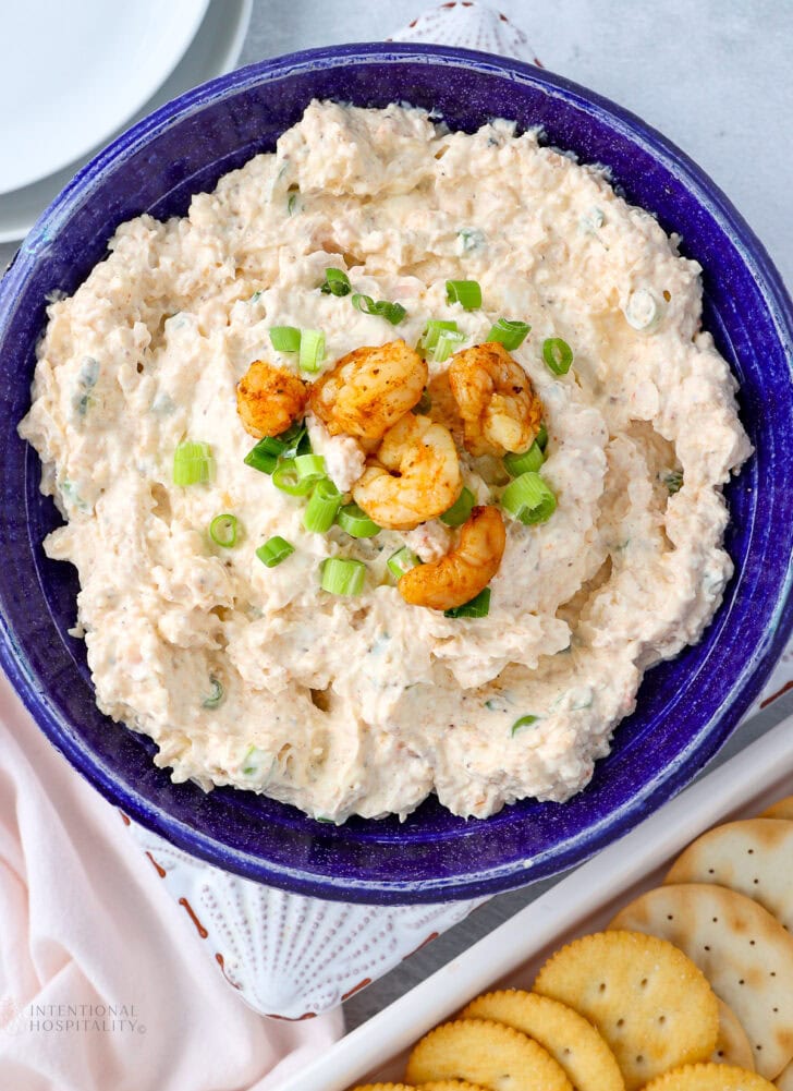 Shrimp dip that feels like a beach day after a long week