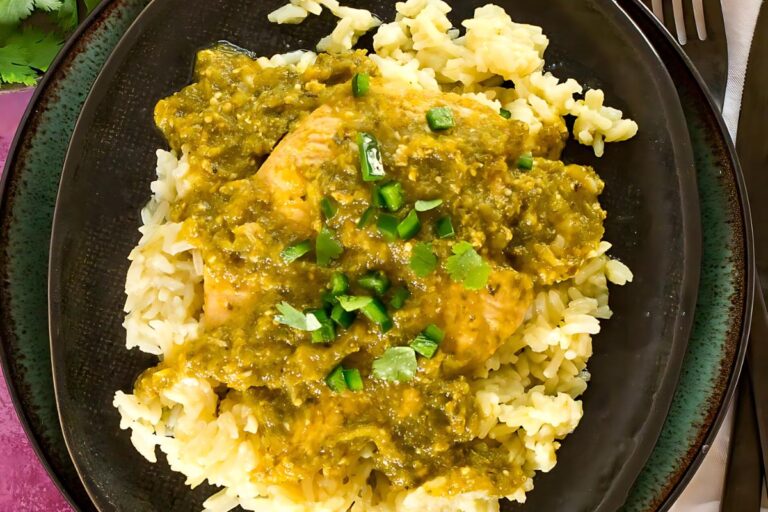 Easy Pollo Verde with Tender Chicken and Salsa Verde