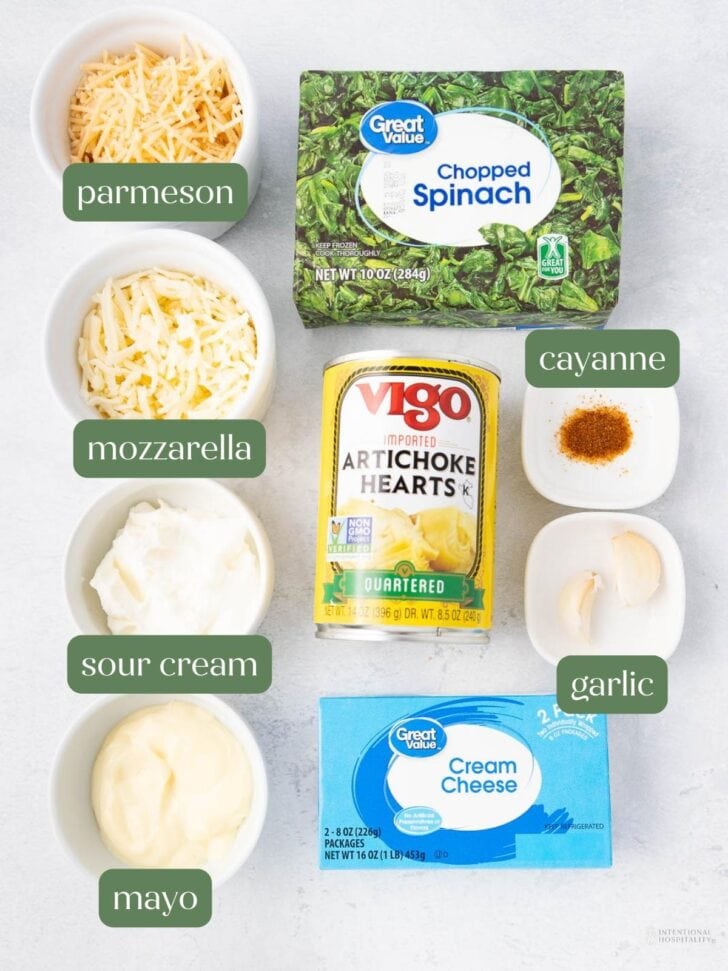 Hot Spinach Artichoke Dip (Creamy, Easy, Crowd-Favorite) - Intentional ...