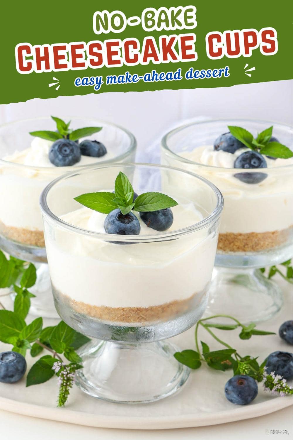 Cheesecake Cups That Are a Rich, Creamy No-Bake Dessert