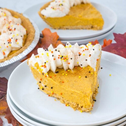 Creamy No Bake Pumpkin Pie