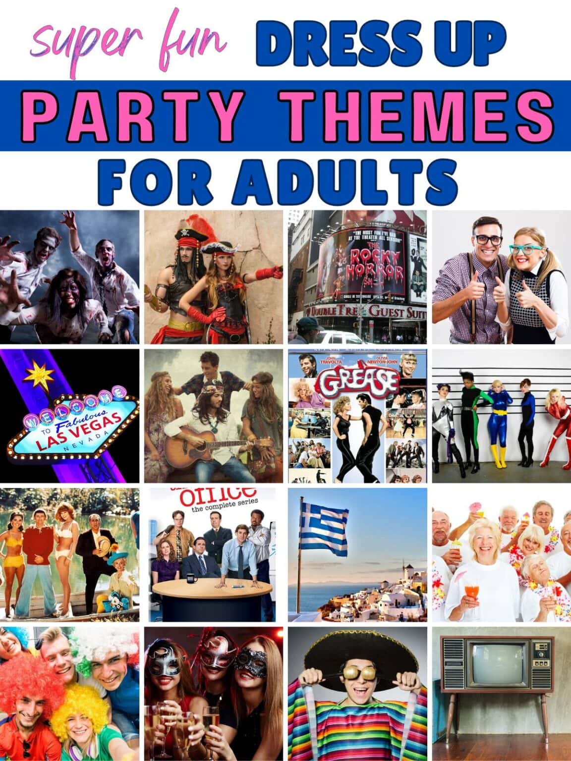 Easy Dress Up Party Themes For Adults - Intentional Hospitality