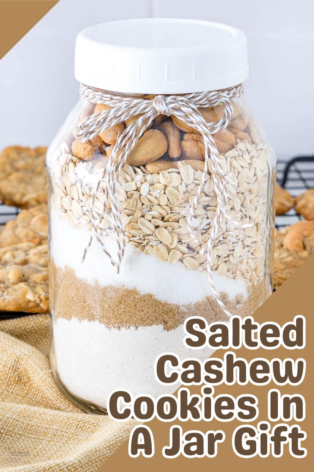 Salty-Sweet Cashew Cookies for Baking or Gifting - Intentional Hospitality