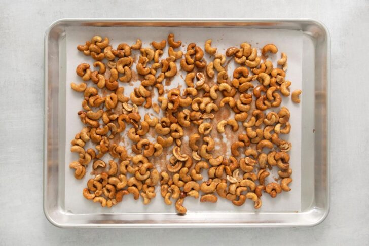 Easy Homemade Candied Cashews