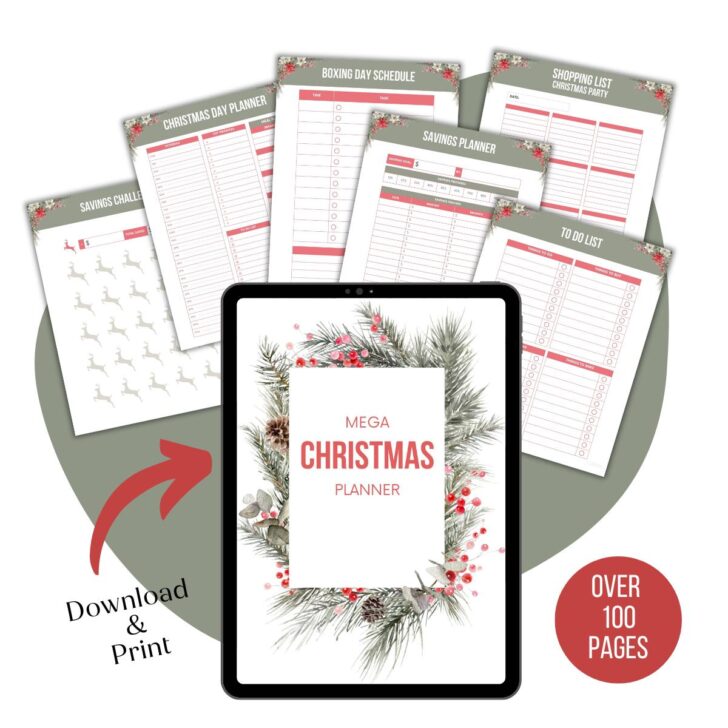 Simplify Your Christmas Prep with the Mega Christmas Planner