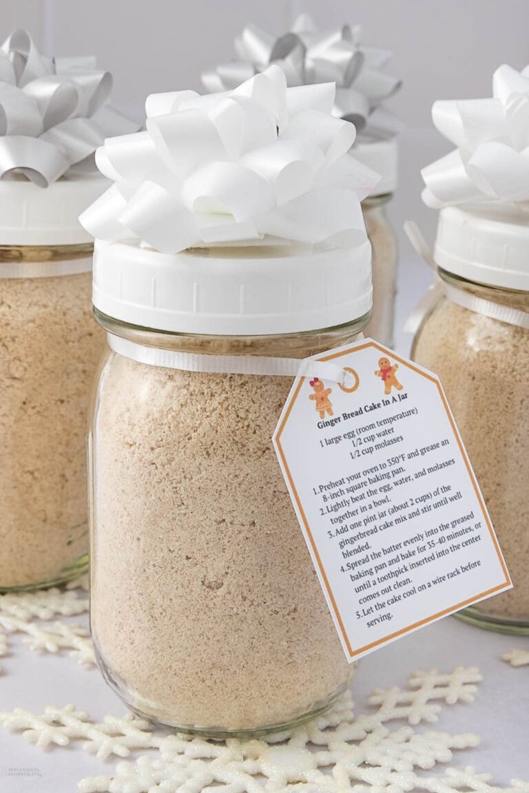 Easy Gingerbread Cake Mix Recipe In A Jar