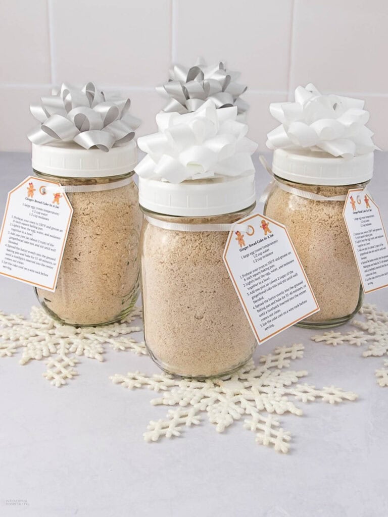 Easy Gingerbread Cake Mix Recipe In A Jar