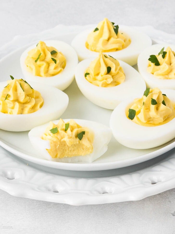 The Best Cream Cheese Deviled Eggs Recipe