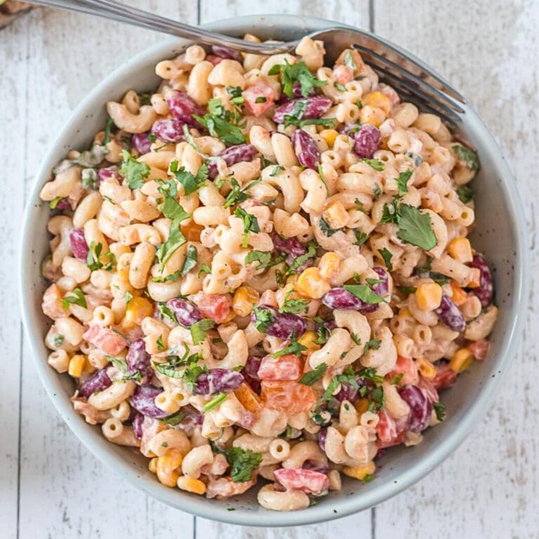 Zesty Mexican Macaroni Salad - Intentional Hospitality