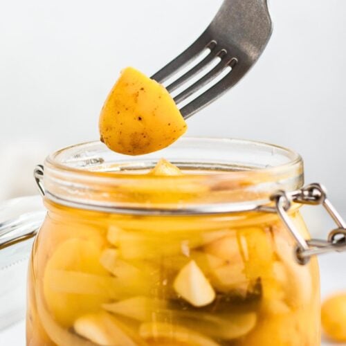 Zesty Pickled Potatoes Recipe - Intentional Hospitality
