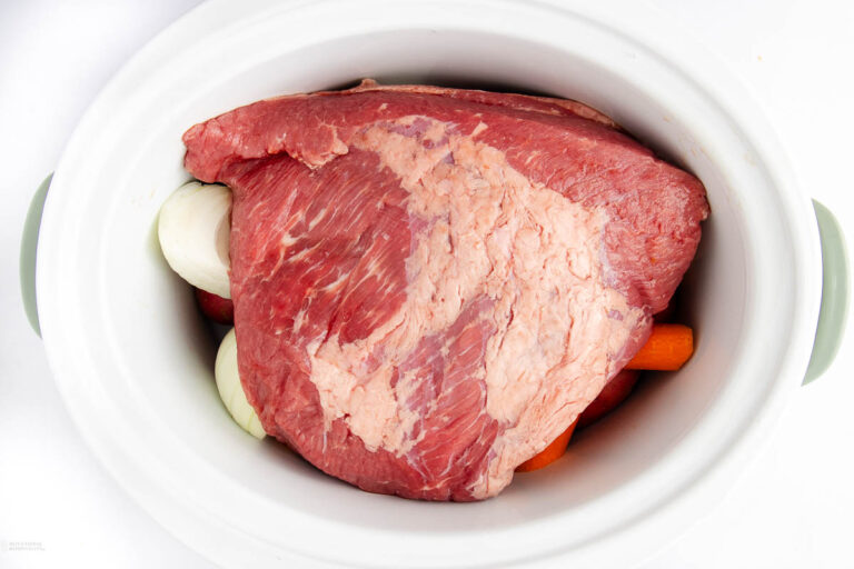 Slow Cooker Corned Beef Brisket with Potatoes and Cabbage