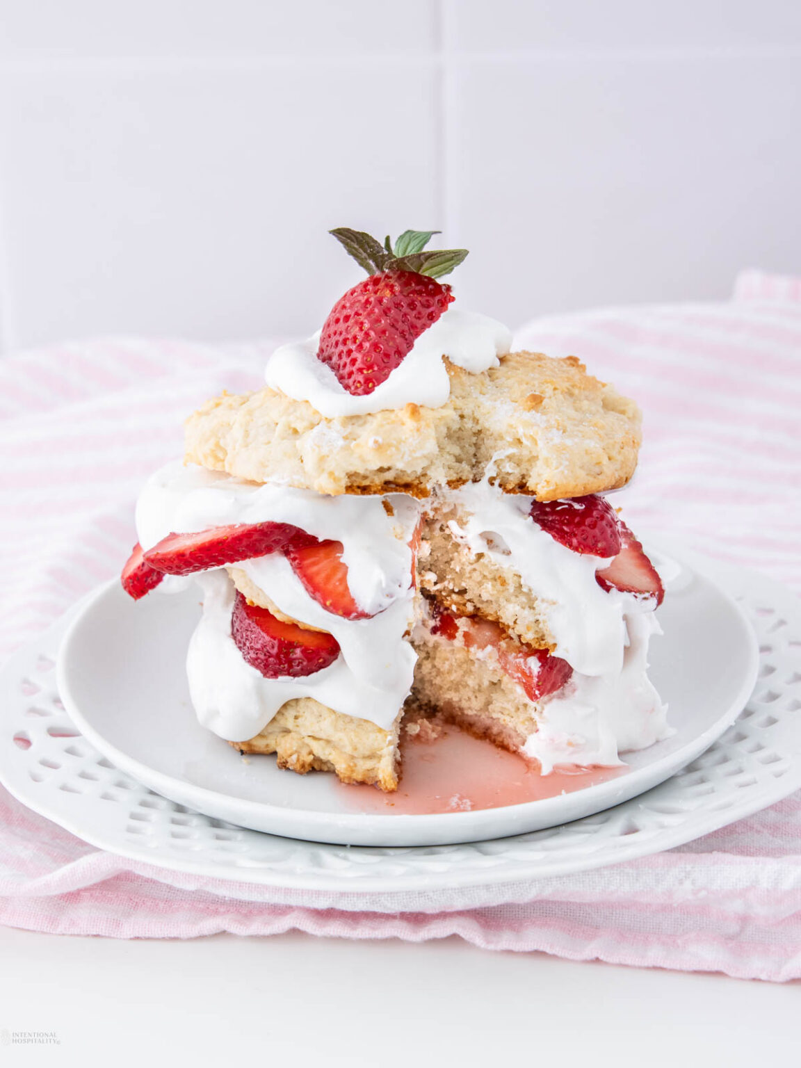 Easy Bisquick Strawberry Shortcake