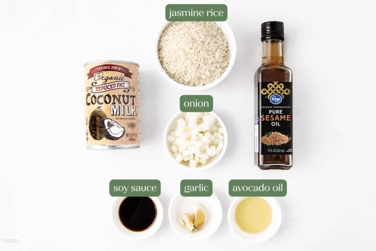 Easy Jasmine Rice Instant Pot with Coconut Milk - Intentional Hospitality