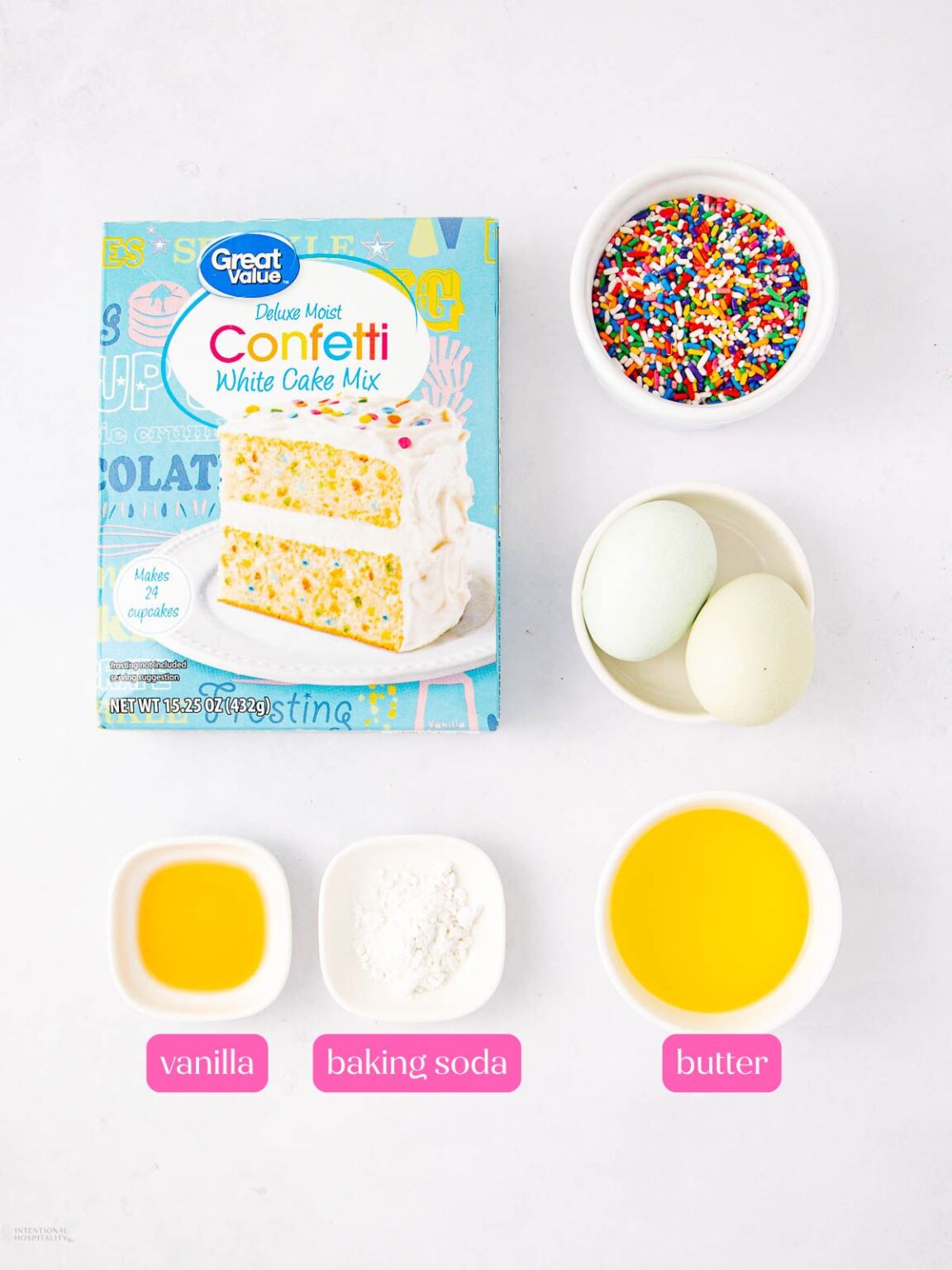 Funfetti Cake Mix Cookies