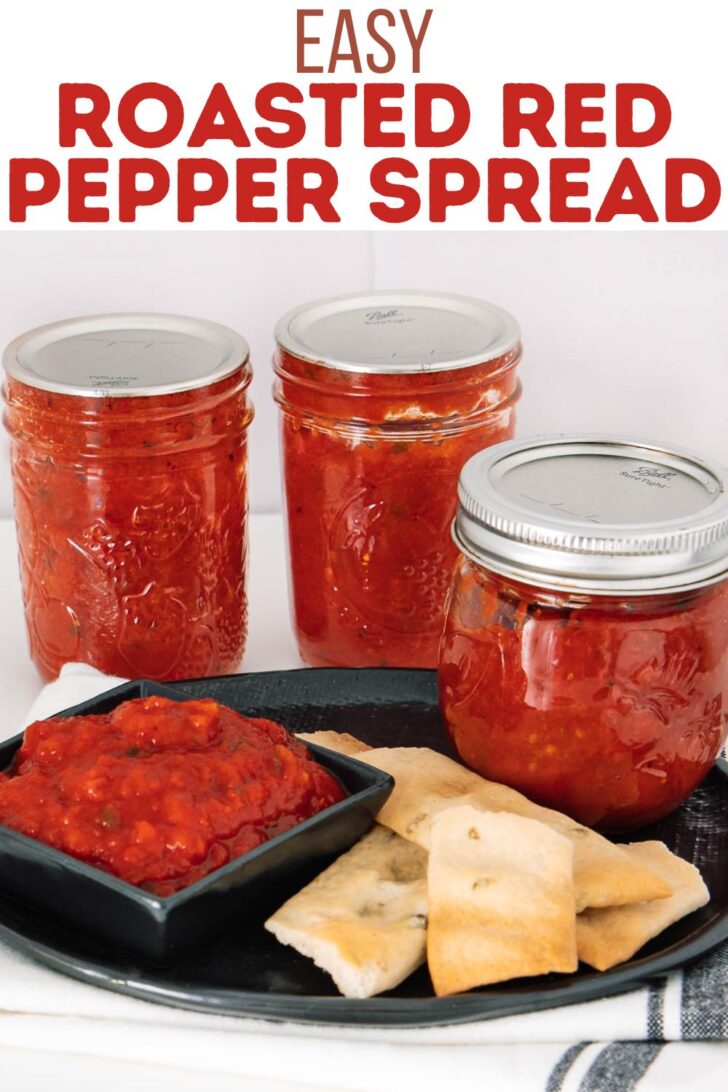 Irresistible Roasted Red Pepper Spread: Dip, Sauce, or Spread ...