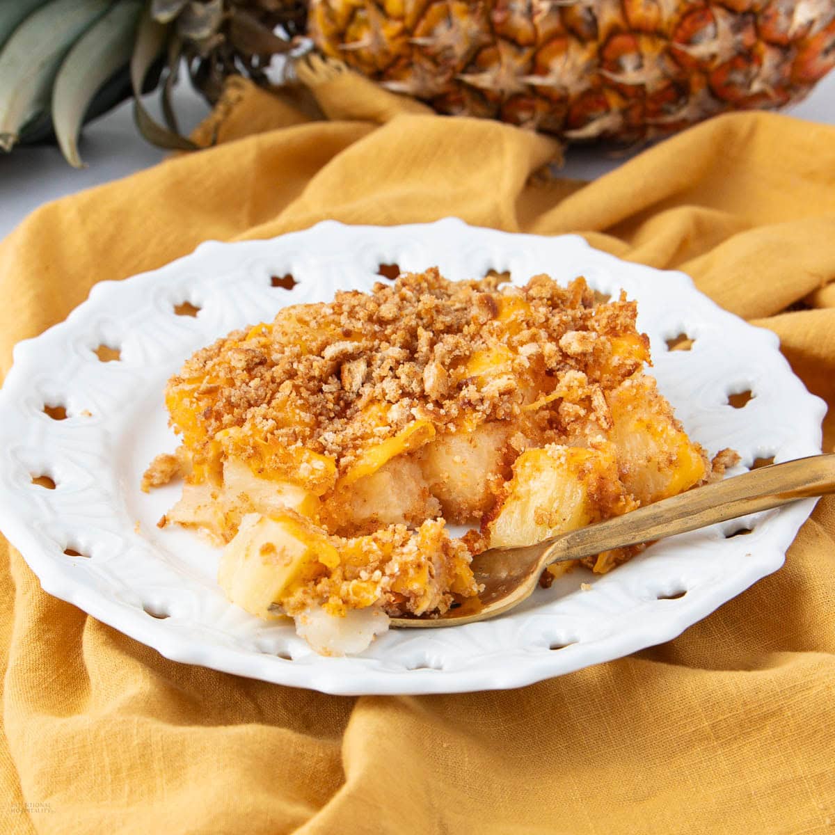 Sweet and Savory Southern Pineapple Casserole Recipe - Intentional ...