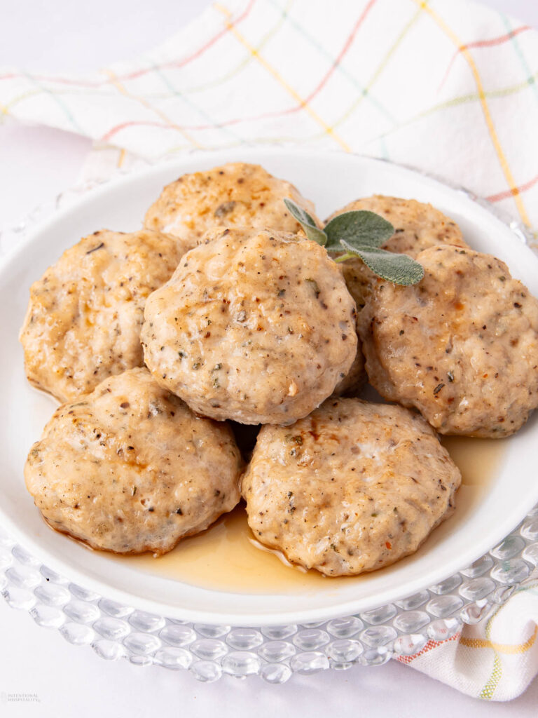 Juicy Maple Chicken Breakfast Sausage