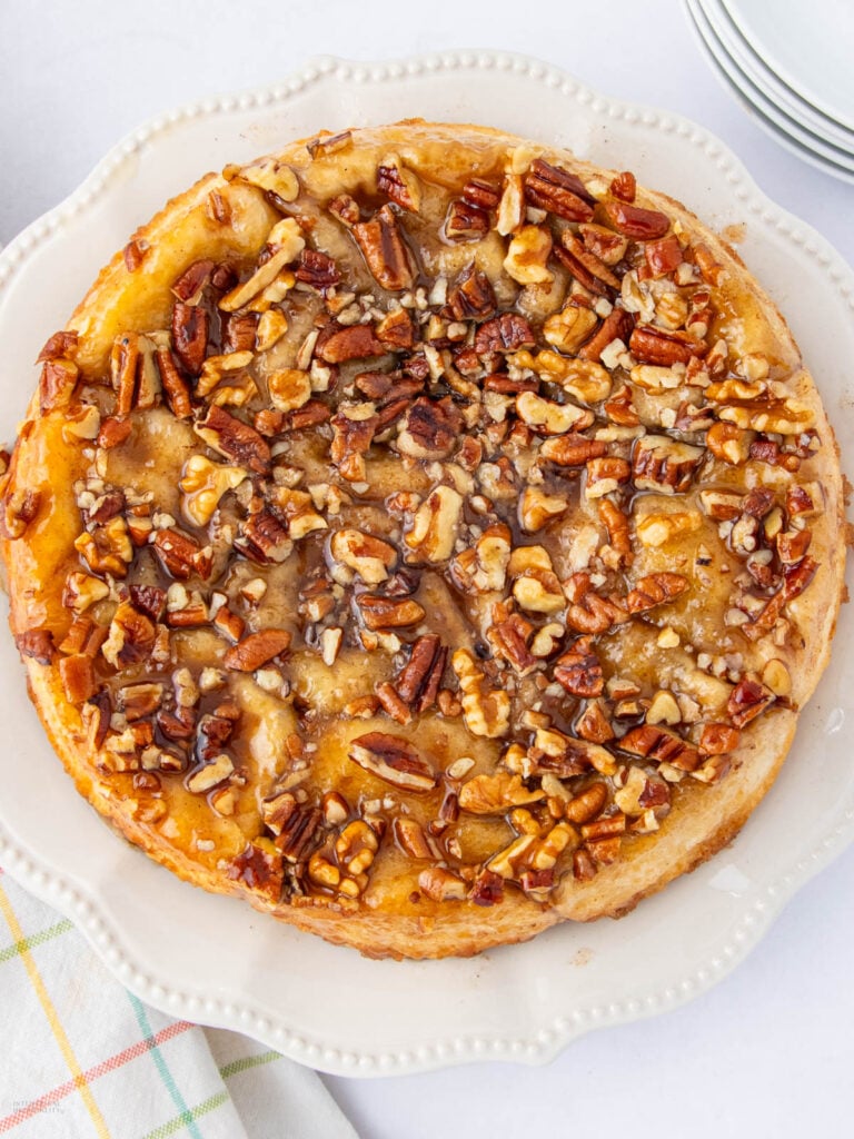 Ooey Gooey Sticky Buns Recipe (Using Frozen Dough Rolls) - Intentional ...