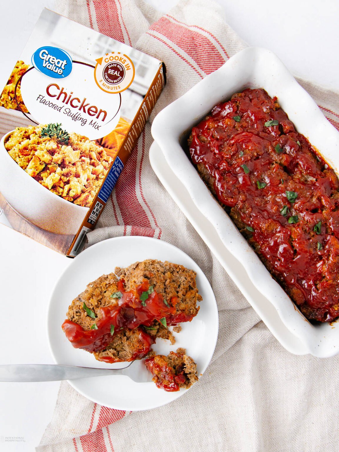 How to Make Juicy Meatloaf Using Stuffing Mix (It’s So Simple ...