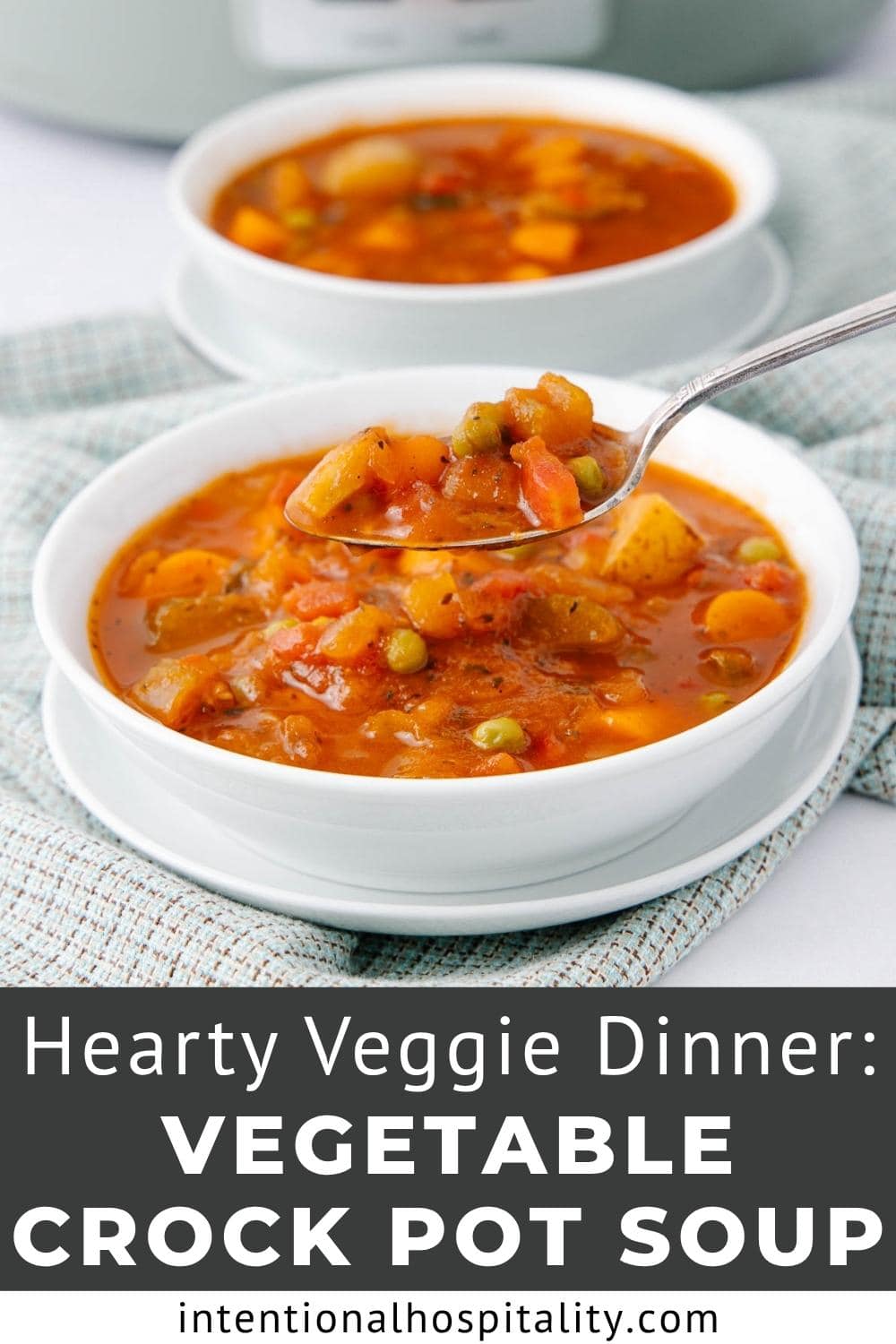 Homemade Vegetable Crock Pot Soup Made Easy