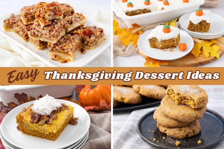 Easy Thanksgiving Desserts for Effortless Hosting and Happy Guests