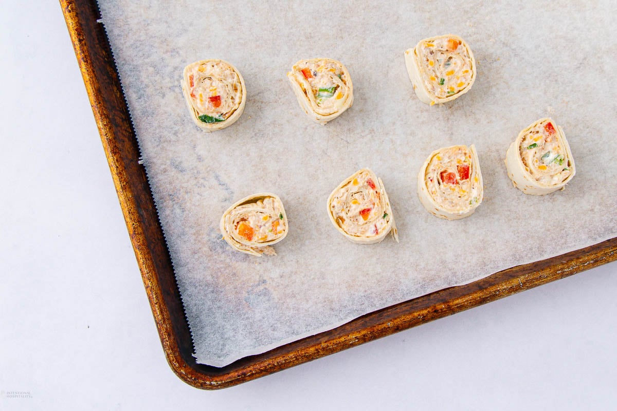 Baked Crab Pinwheels with Creamy Cheese Filling - Intentional Hospitality