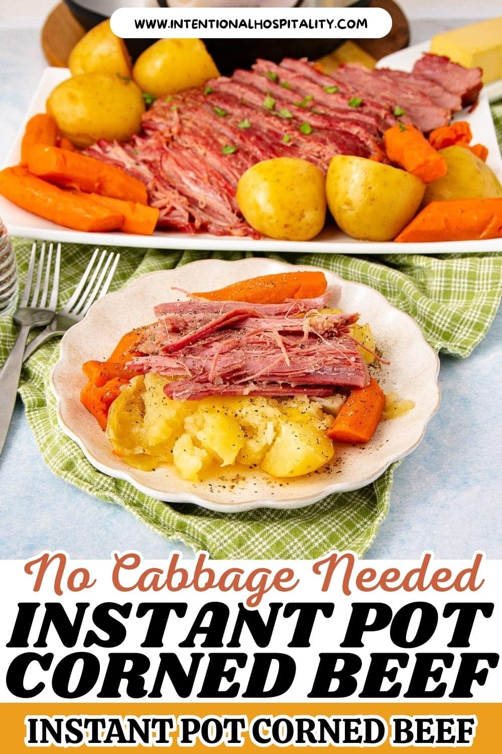 Instant Pot Corned Beef: No Cabbage Recipe